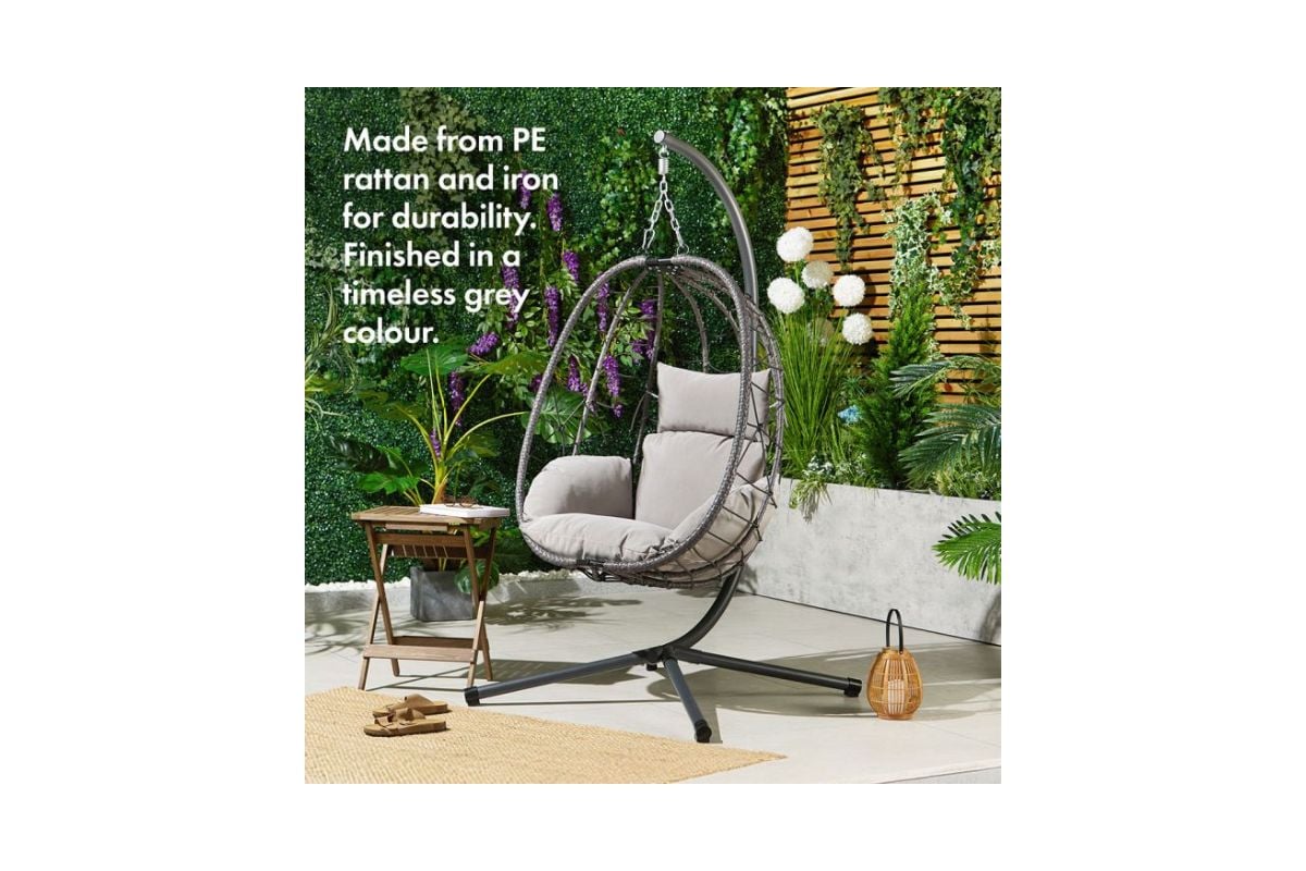 Vonhaus Hanging Egg Chair review: Is the £169 garden buy worth it?